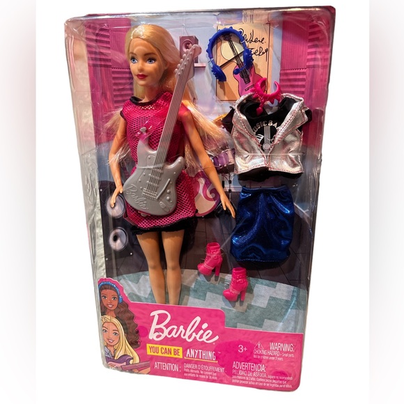 Barbie | Toys | Barbie You Can Be Anything Rockstar | Poshmark